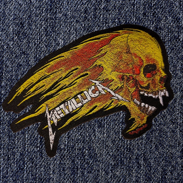 Metallica Patches - Etsy