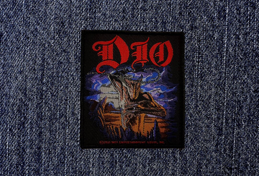 Dio Murray Holy Diver Woven Sew on Patch Brand - Etsy