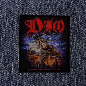 Dio Murray Holy Diver Woven Sew on Patch Brand New/official/rare - Etsy