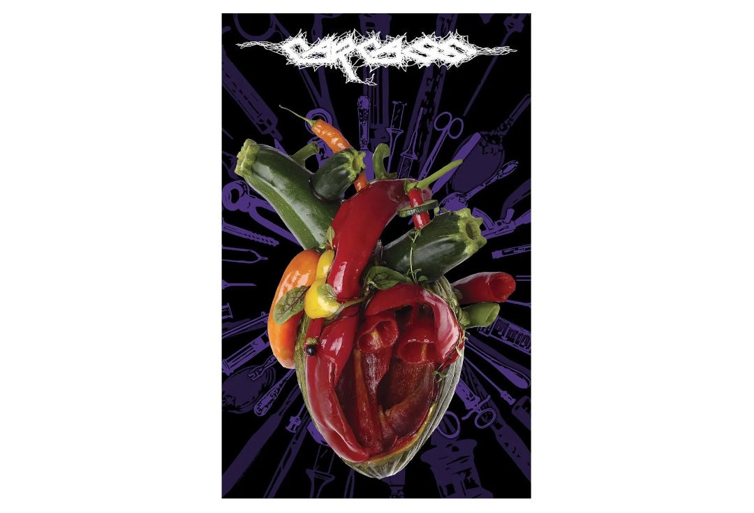 Carcass Torn Arteries 70x106cm Textile Poster/flag Brand New/rare ...