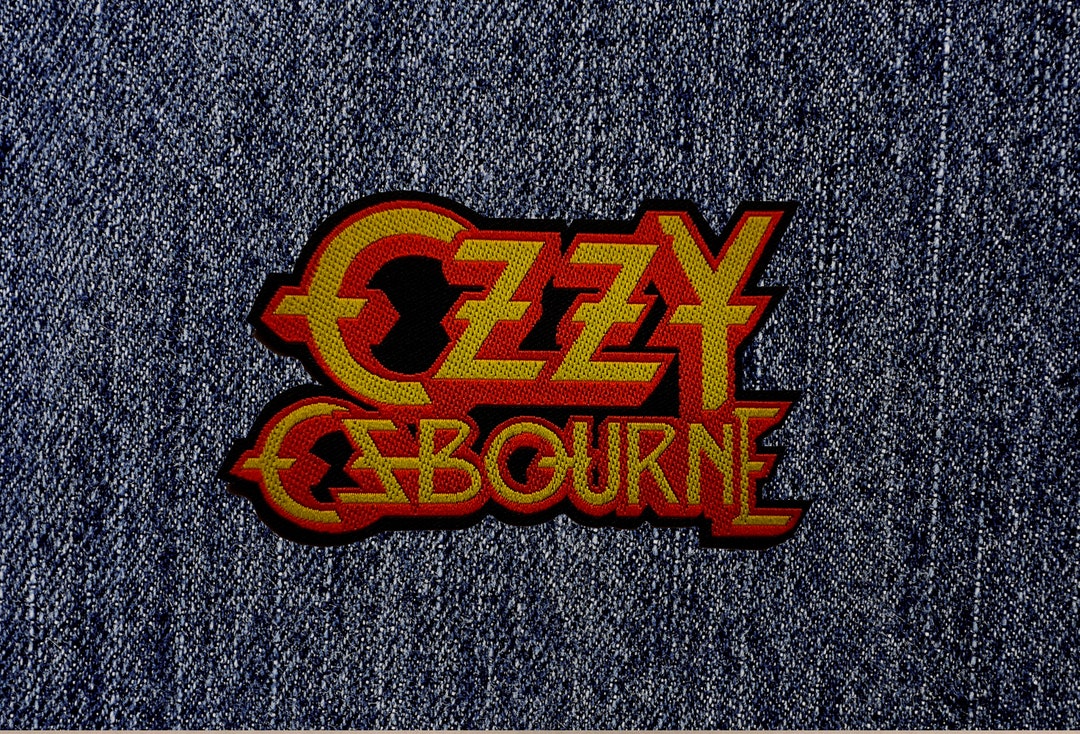 Ozzy Osbourne Cut Out Logo Woven Sew on Patch Brand New/rare/official ...