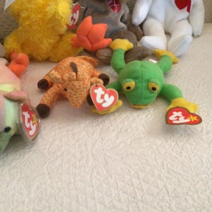 Vintage Ty Beanie Babies, Stuffed Animals, Plushies - Etsy