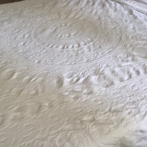 Vintage Chenille off White Bedspread, Bedding, Blankets and Throws - Etsy