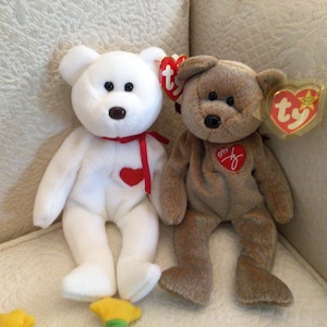 Vintage Ty Beanie Babies, Stuffed Animals, Plushies - Etsy