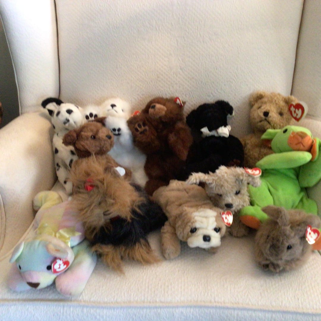 Vintage Ty Stuffed Animal, Plushies, Toddler Toys - Etsy