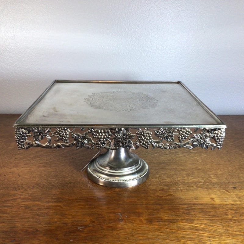 Square Cake Stand - Etsy