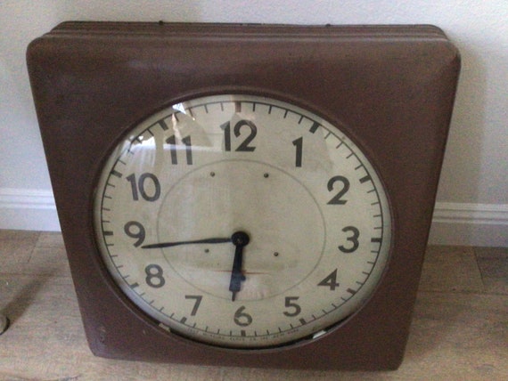 Self Winding Clock Co. New York Antique Clock Clock - Etsy