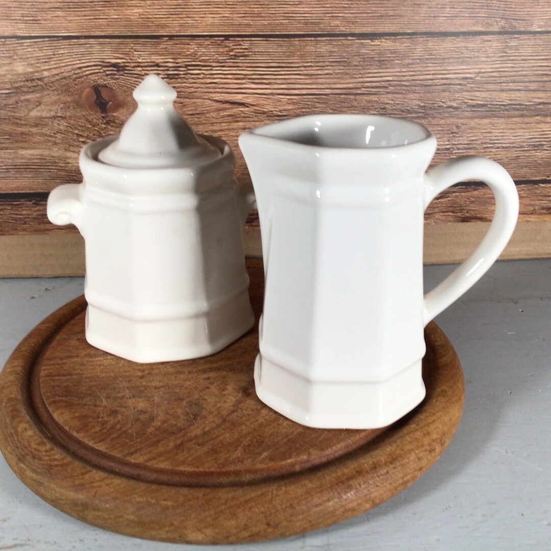 Vintage Pfaltzgraff Heritage Cream and Sugar Set, Vintage Ironstone ...