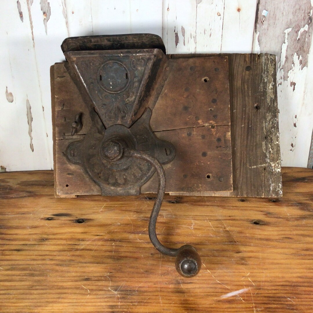 Primitive Wall Mount Coffee Grinder, Coffee Mill, Coffee Grinder - Etsy
