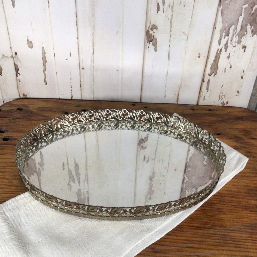 MCM Hollywood Regency Perfume Vanity Tray, Vintage Dresser Tray ...