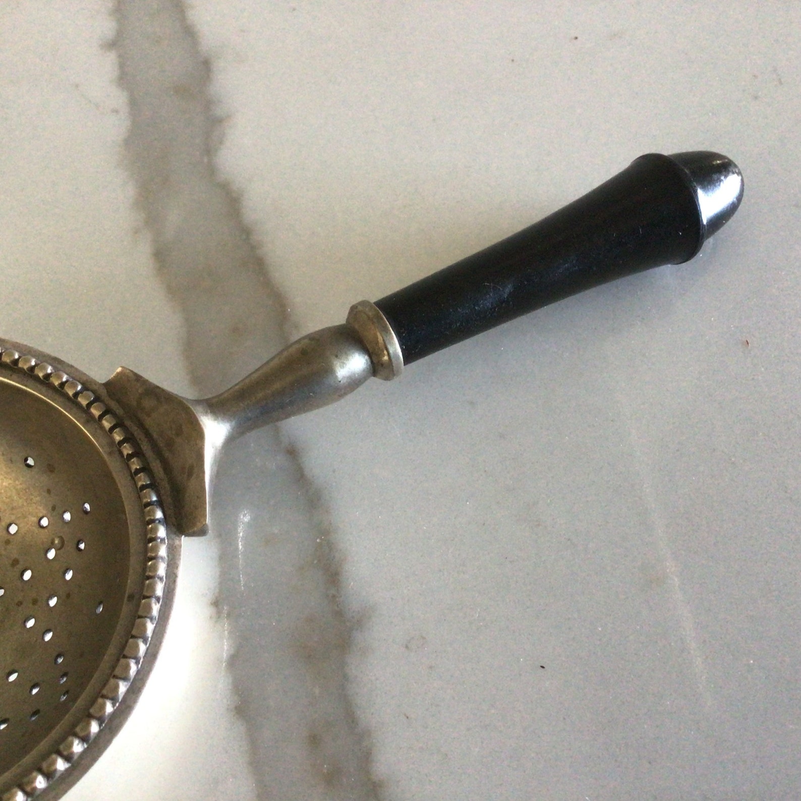 Vintage S/p Tea Strainer Spoon and Caddy Set. Tea Time | Etsy