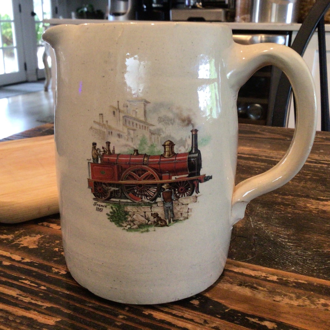 Vintage Marshall Pottery, Sr. Potter Lawrence Houston Stoneware Pitcher ...