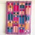 Taffy Pull Bow Quilt Throw / Modern Patchwork Colorful Quilt / Handmade ...
