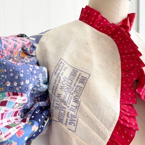 Quilt Bolero Jacket / Large / Vintage Patchwork Quilt Coat / Leg O ...