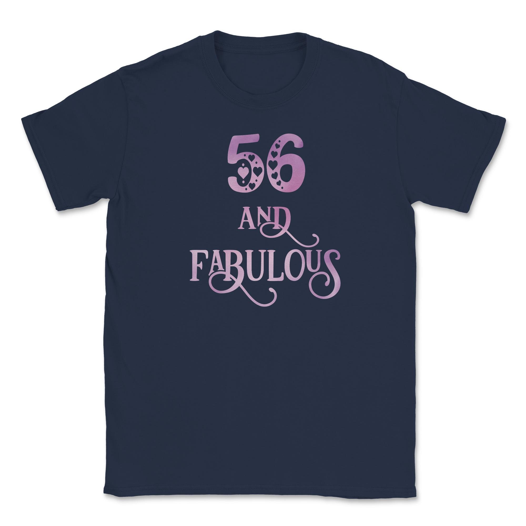 Women 56 Years Old And Fabulous 56th Birthday Party print | Etsy