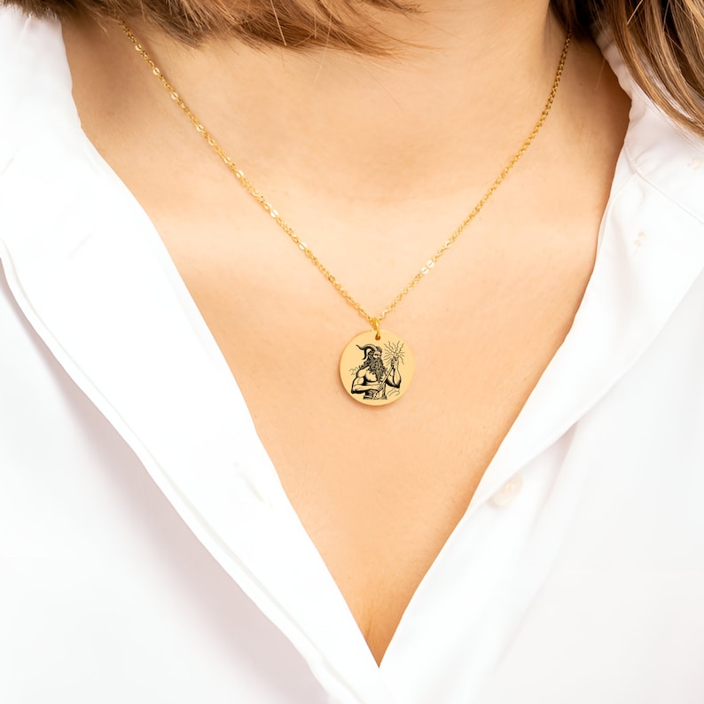 Personalized Baal Necklace for Men and Women Custom Engraved Ancient ...