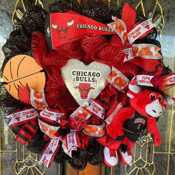 Chicago Bulls Ribbon - Etsy