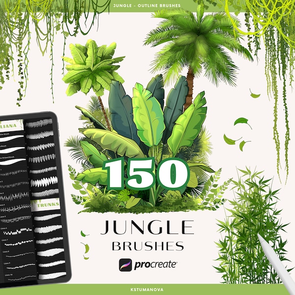 Palm Tree Stamp - Etsy