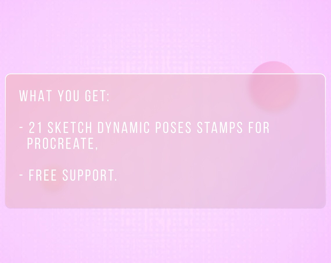 Procreate Poses Brushes. Dynamic Female Poses Stamps. | Etsy