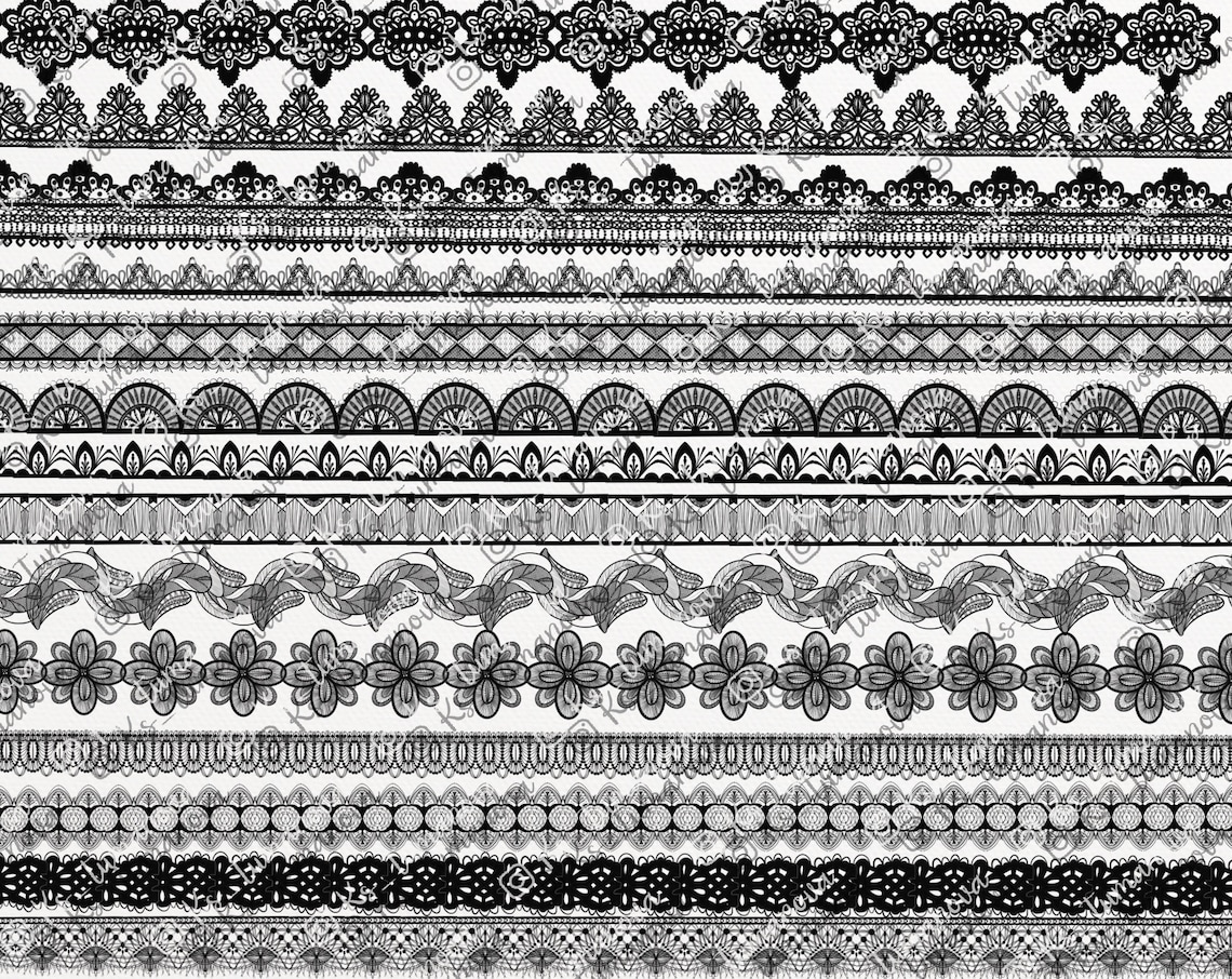 Procreate Lace Texture Brushes. Lace Brushes Set - Etsy