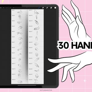 Procreate Cartoon Female Character Maker Brushes. Procreate Cartoon ...