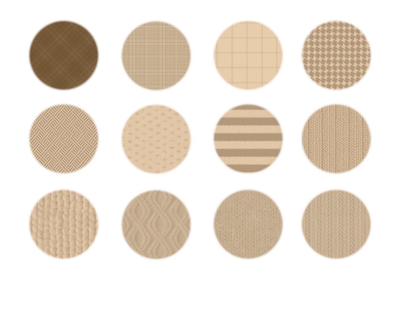 Procreate Fabric Texture Brushes. Textile Brushes Set. - Etsy