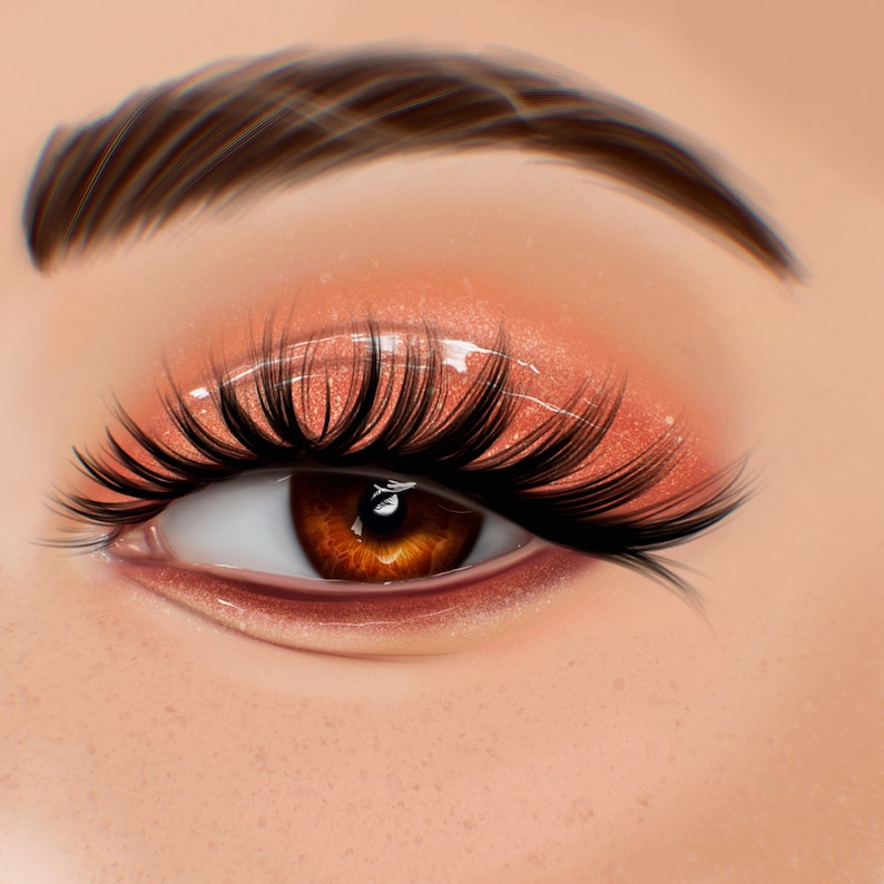 Photoshop Eyes Brushes Realistic Digital Eye Stamp for | Etsy