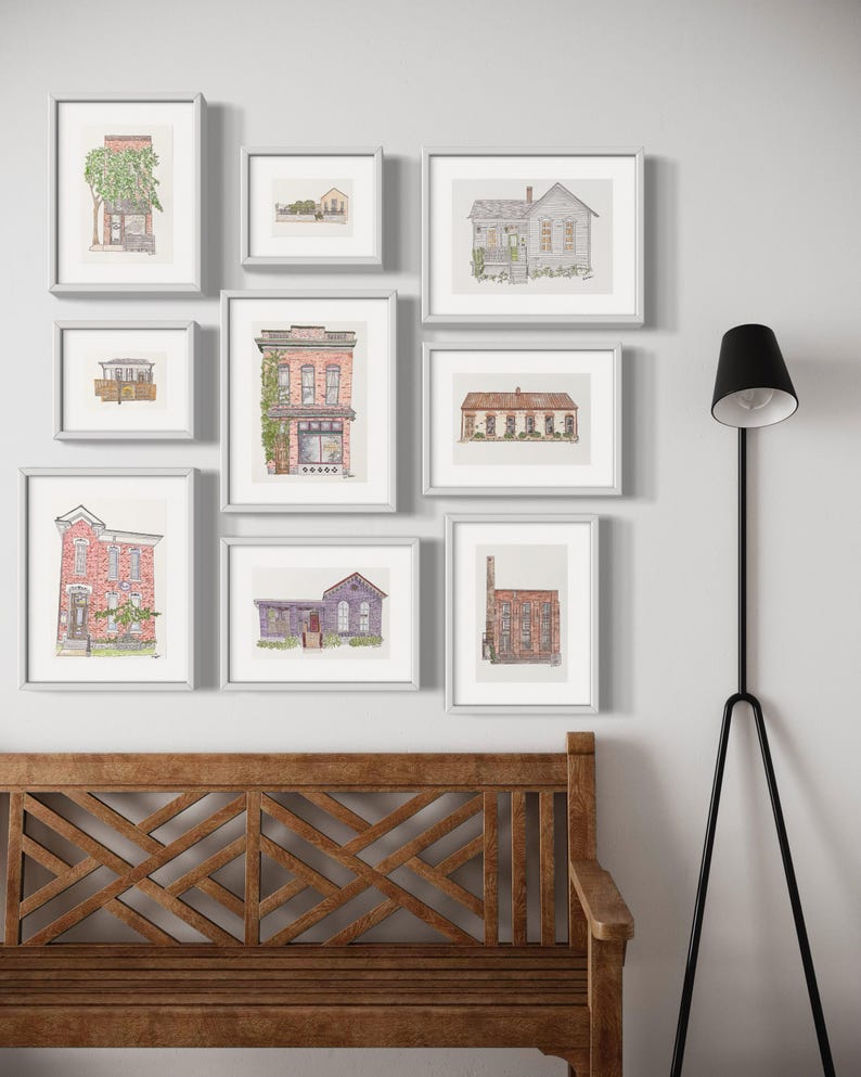 The Library Cafe Art Print, "a Love Letter to Germantown Collection ...