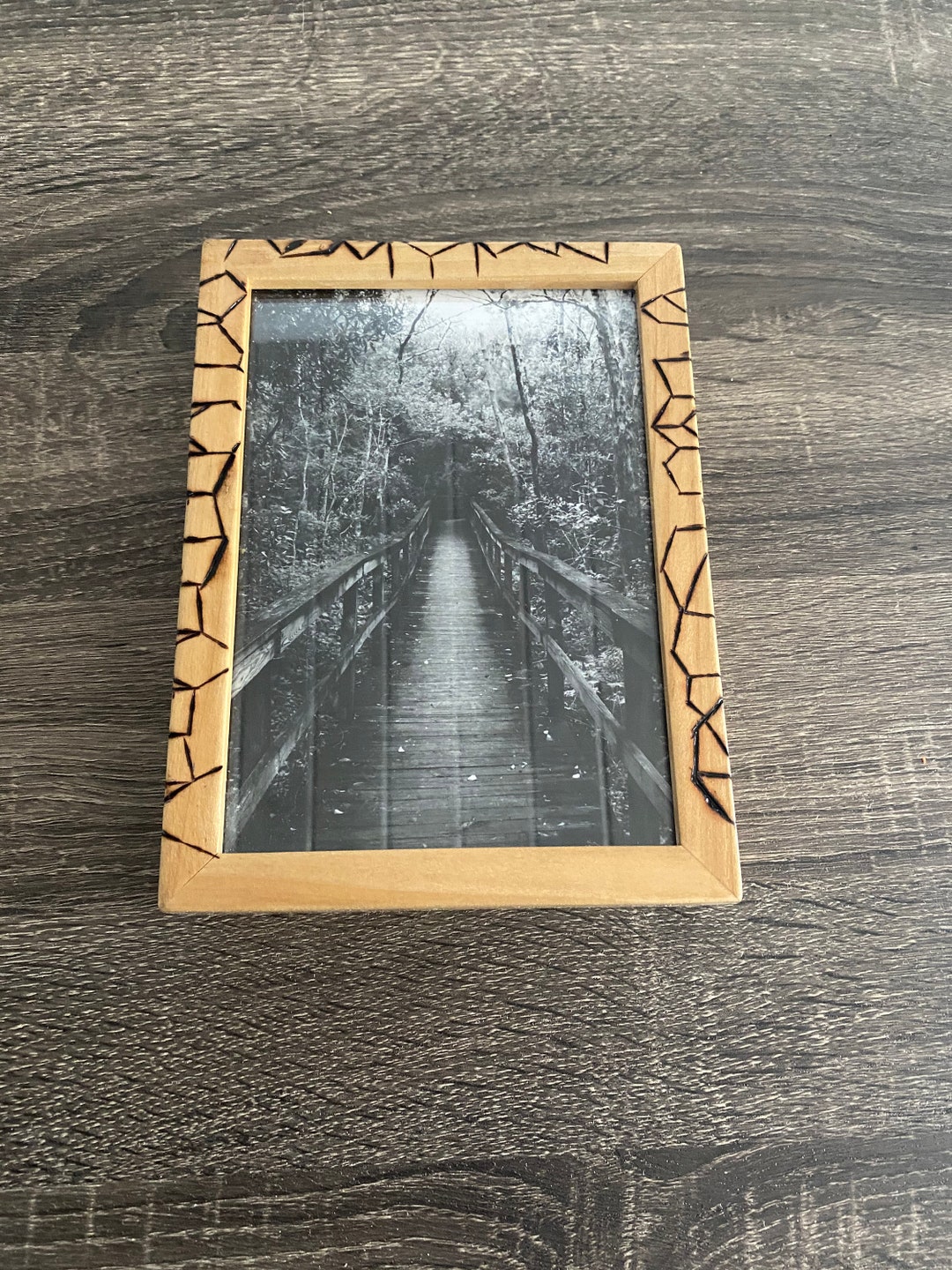 Penrose Pattern on 5"x 7" Picture Frame - Etsy