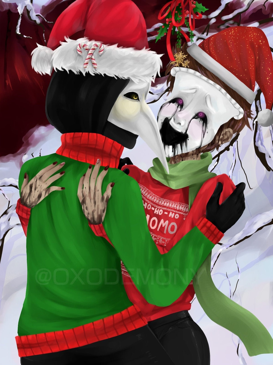 Christmas Season Scp 035 X Scp 049 - Etsy