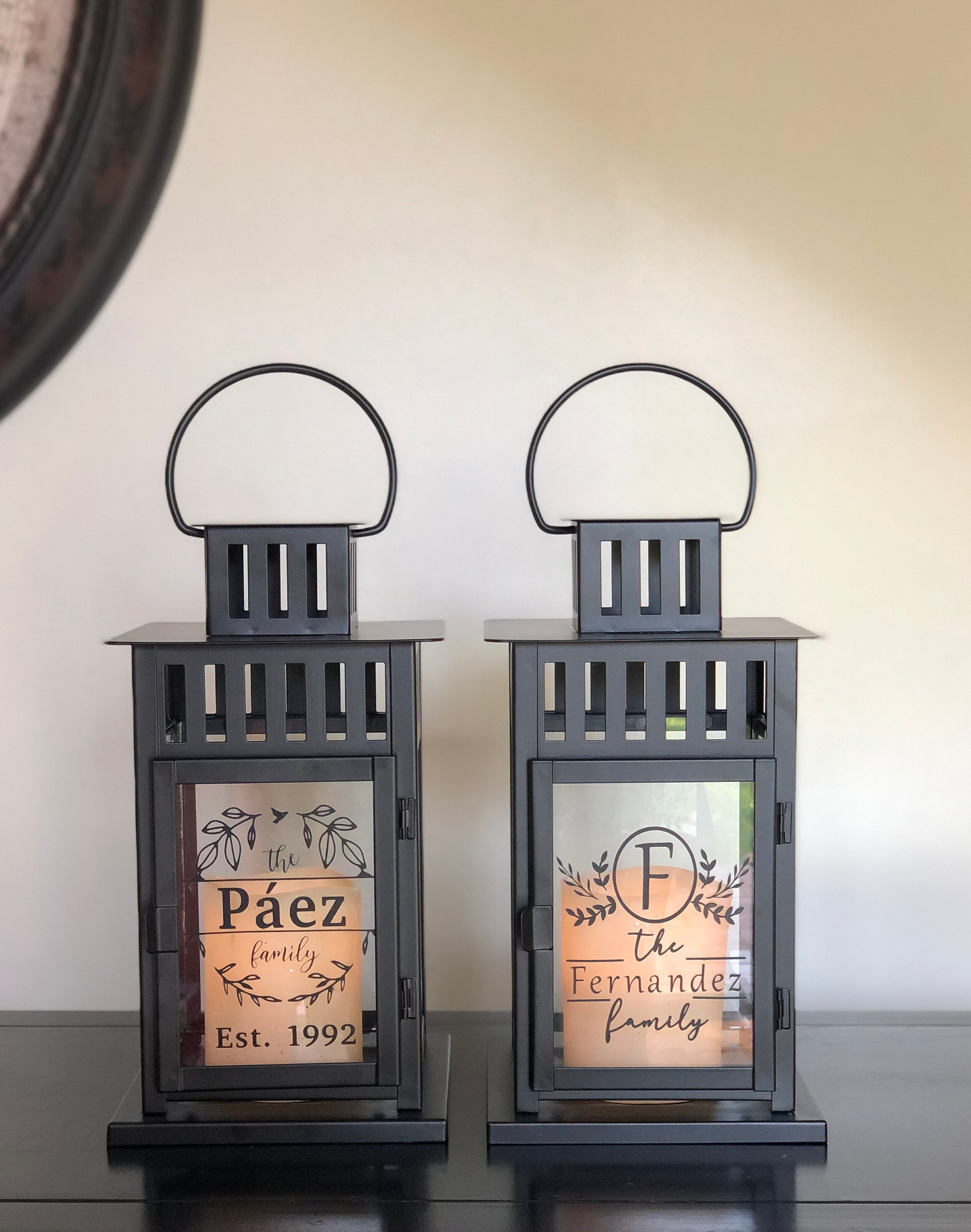 Personalized Lantern Lantern Home Decor Wedding Gift - Etsy