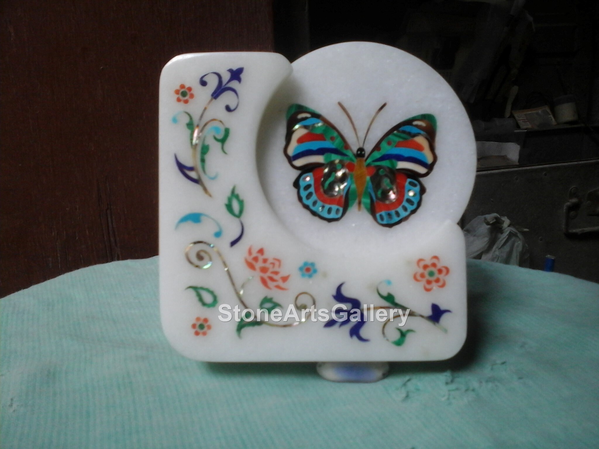 Home & Living Kitchen & Dining Adorable White Square Marble Collectible ...