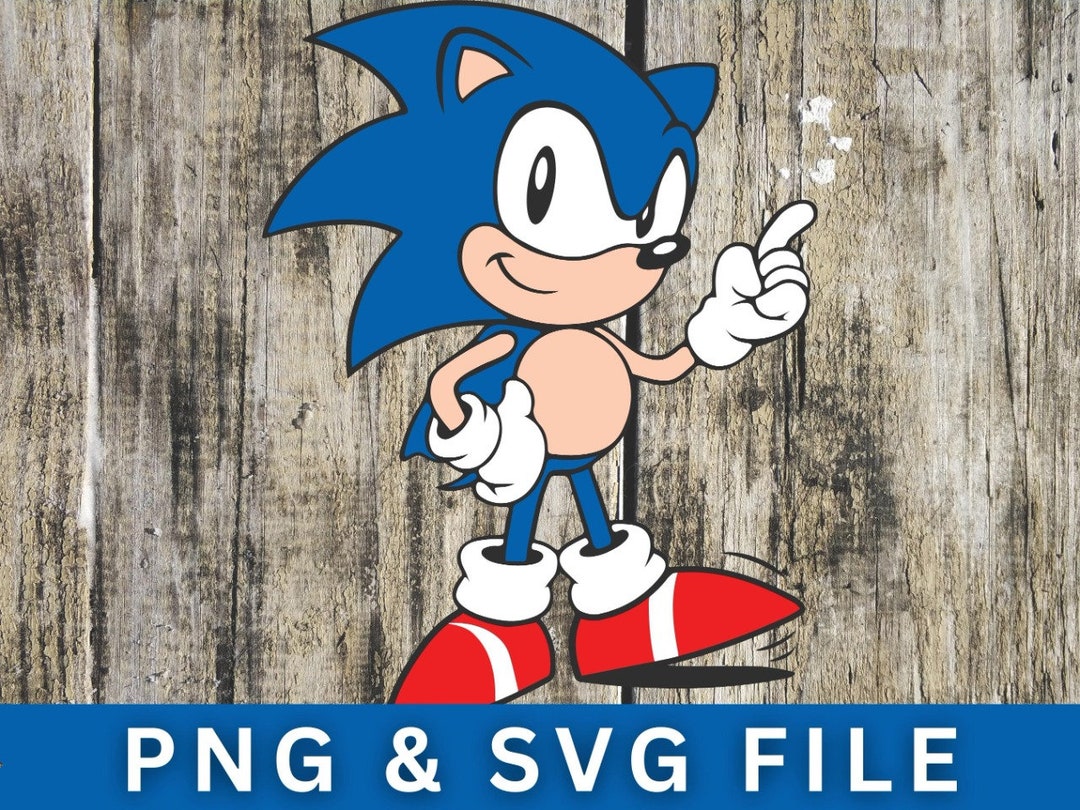 Sonic the Hedgehog SVG Free for Cricut Hedgehog SVG Sonic - Etsy