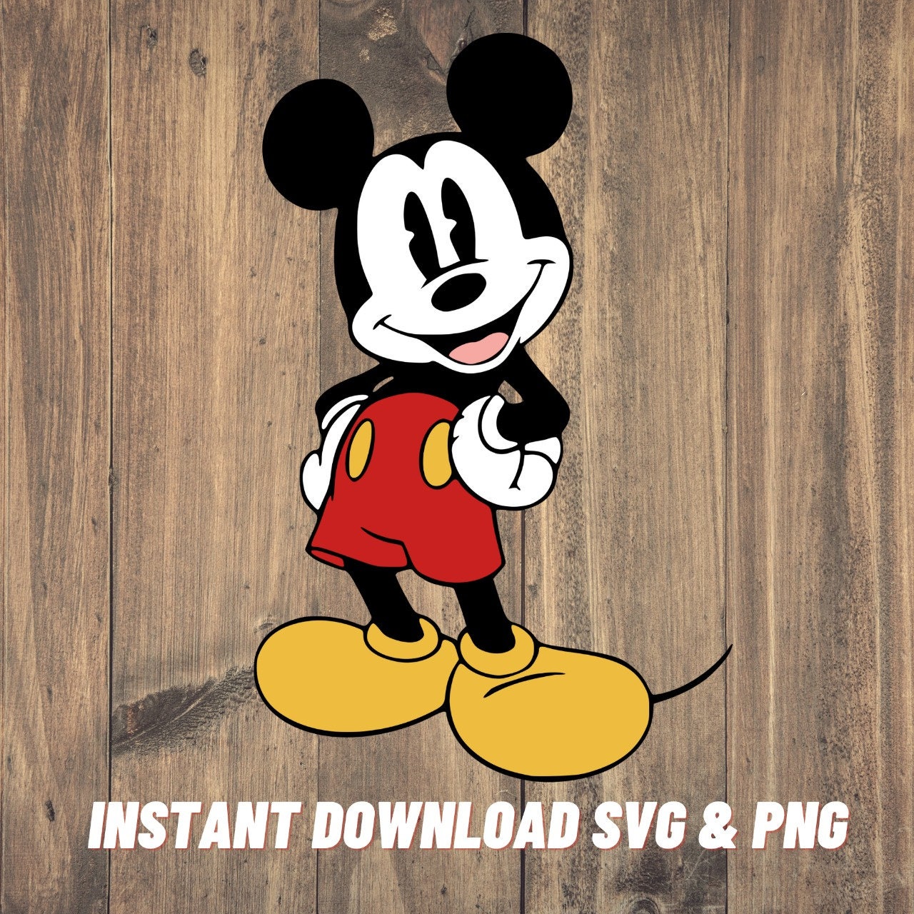 Svg Mickey Mouse Svg Grouped and Layered Cricut Cutting - Etsy