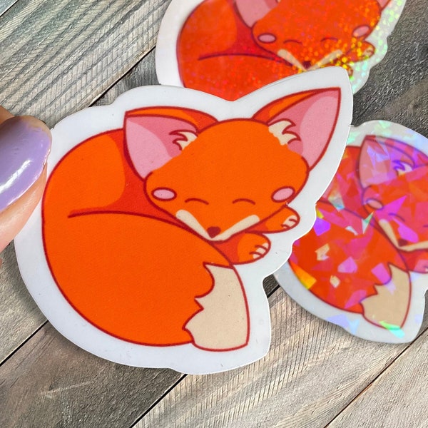 Fox Sticker - Etsy