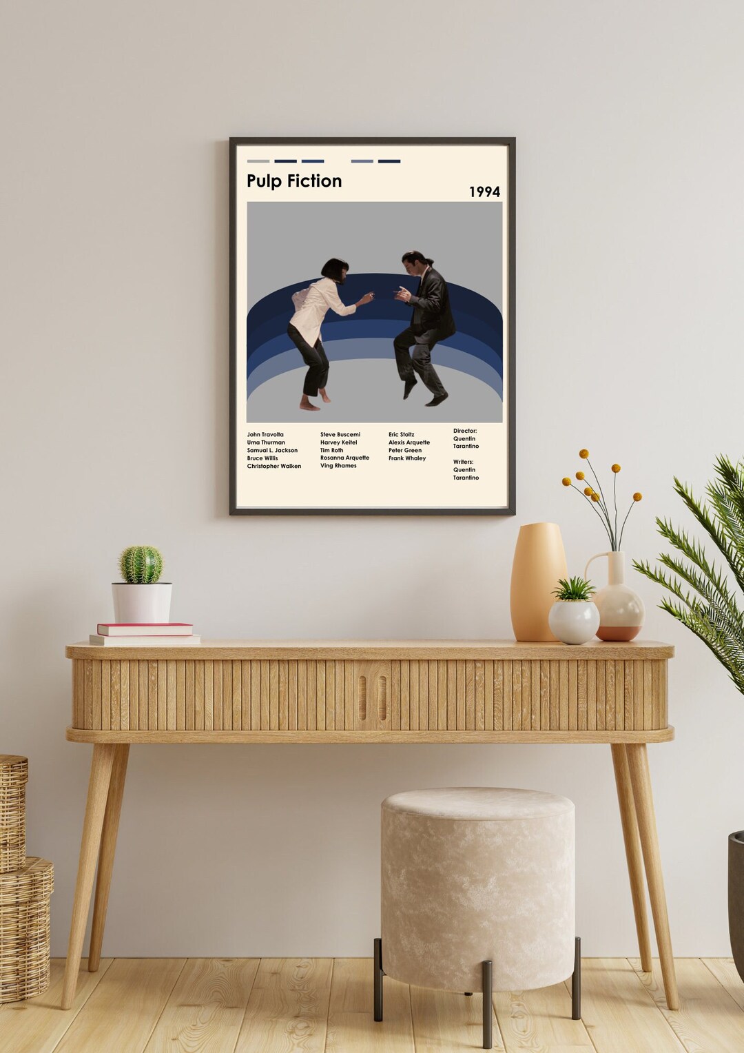 Pulp Fiction Poster - Etsy