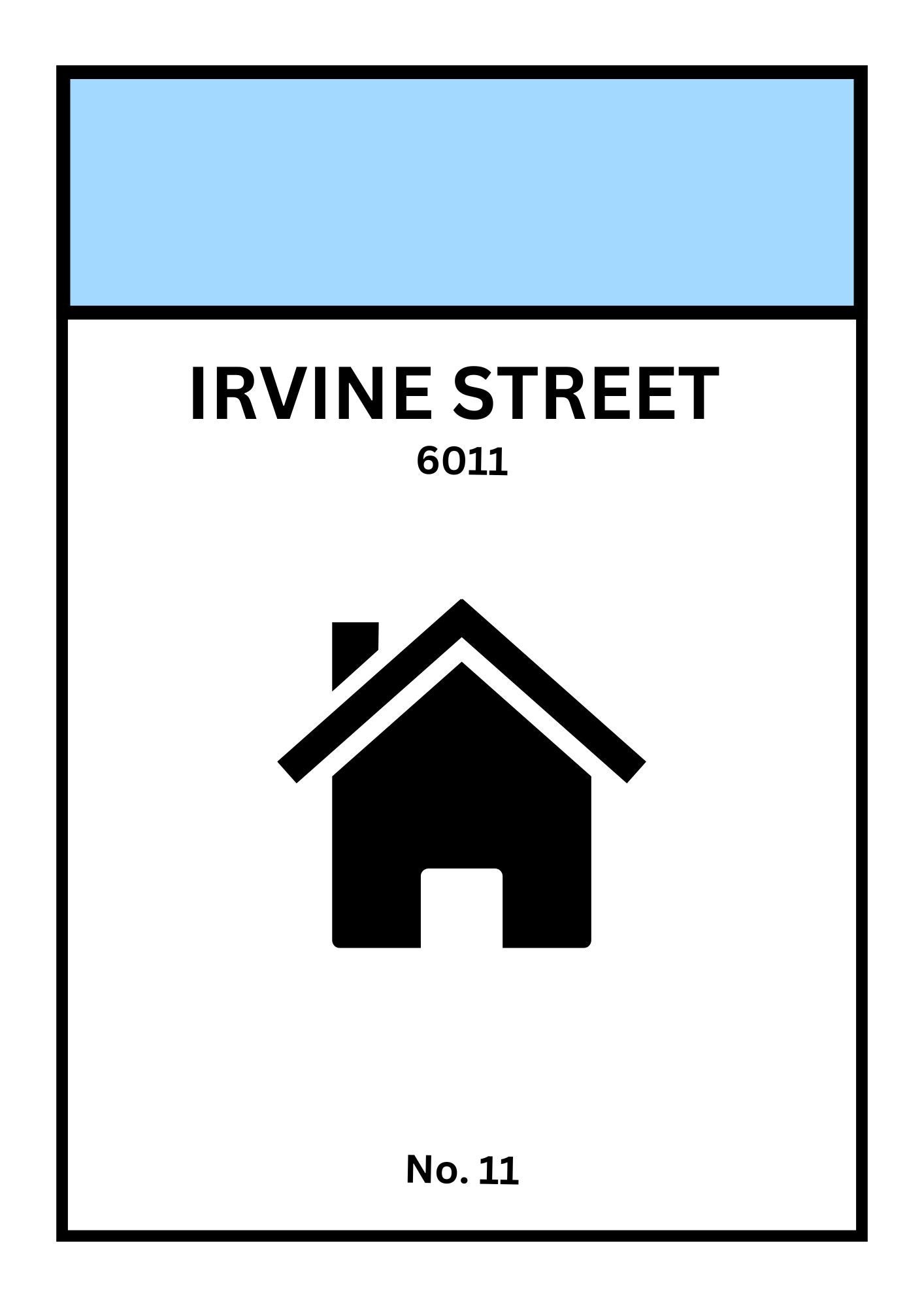 Monopoly Street Name Personalized - Etsy