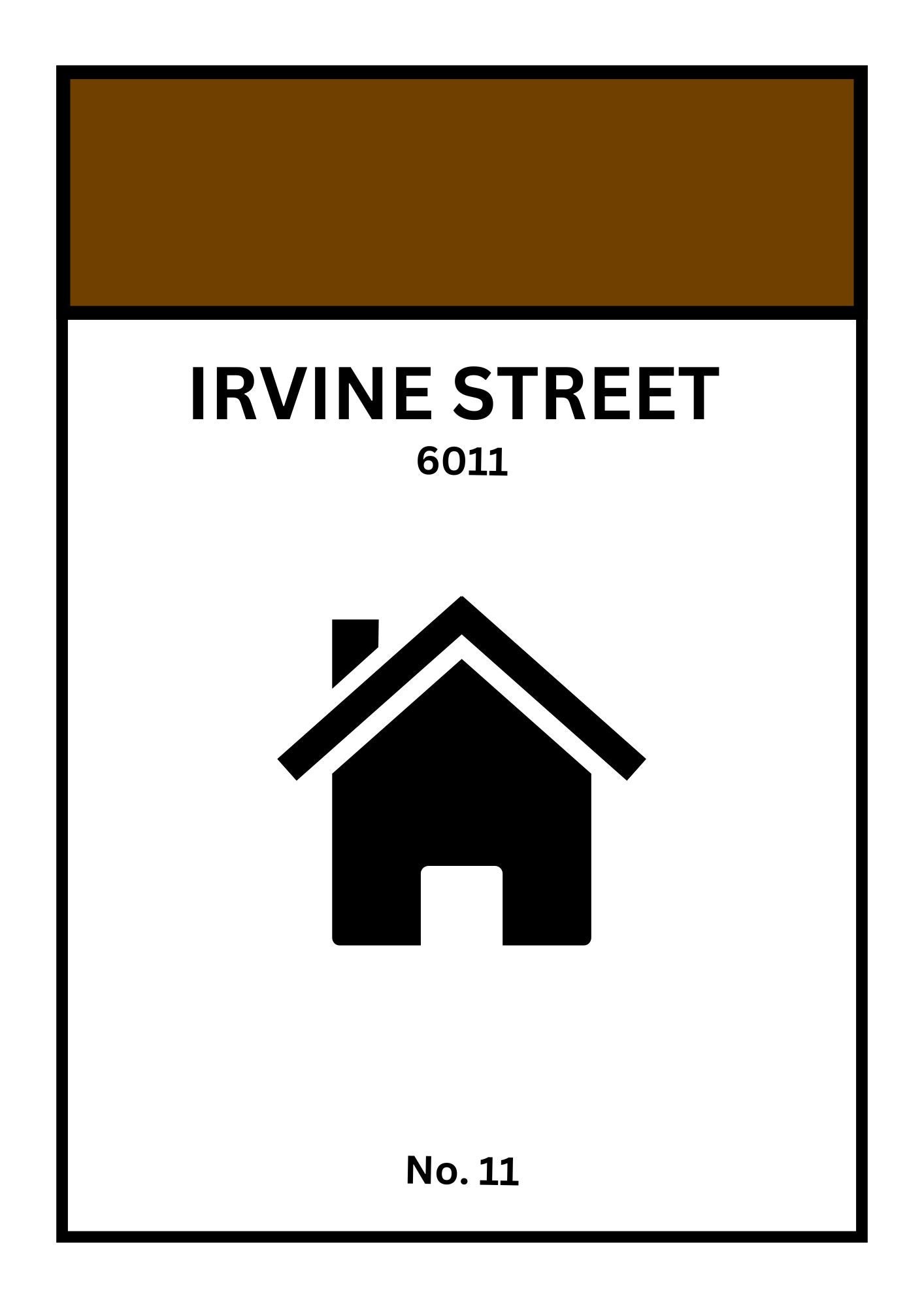 Monopoly Street Name Personalized - Etsy