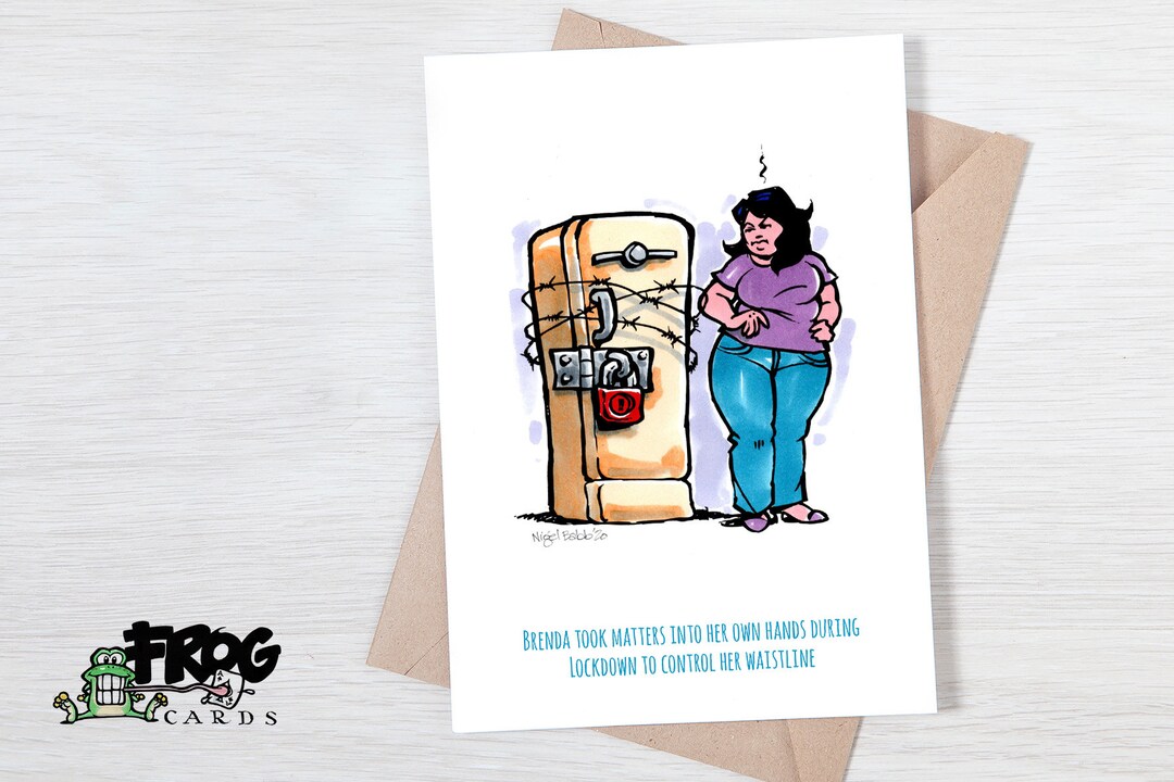 Lockdown Birthday Card | Lockdown Greetings Card | Personalised ...