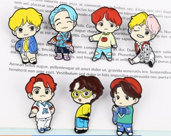 BTS ENAMEL PINS - Etsy