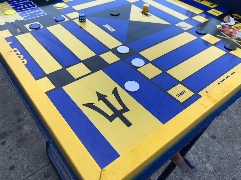 24"barbados Ludi Board - Etsy