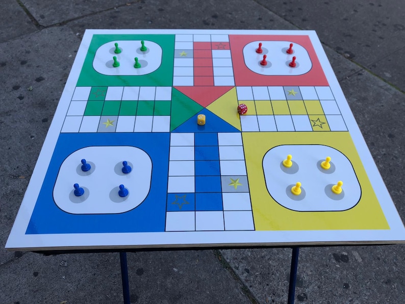 24" Ludo Board - Etsy