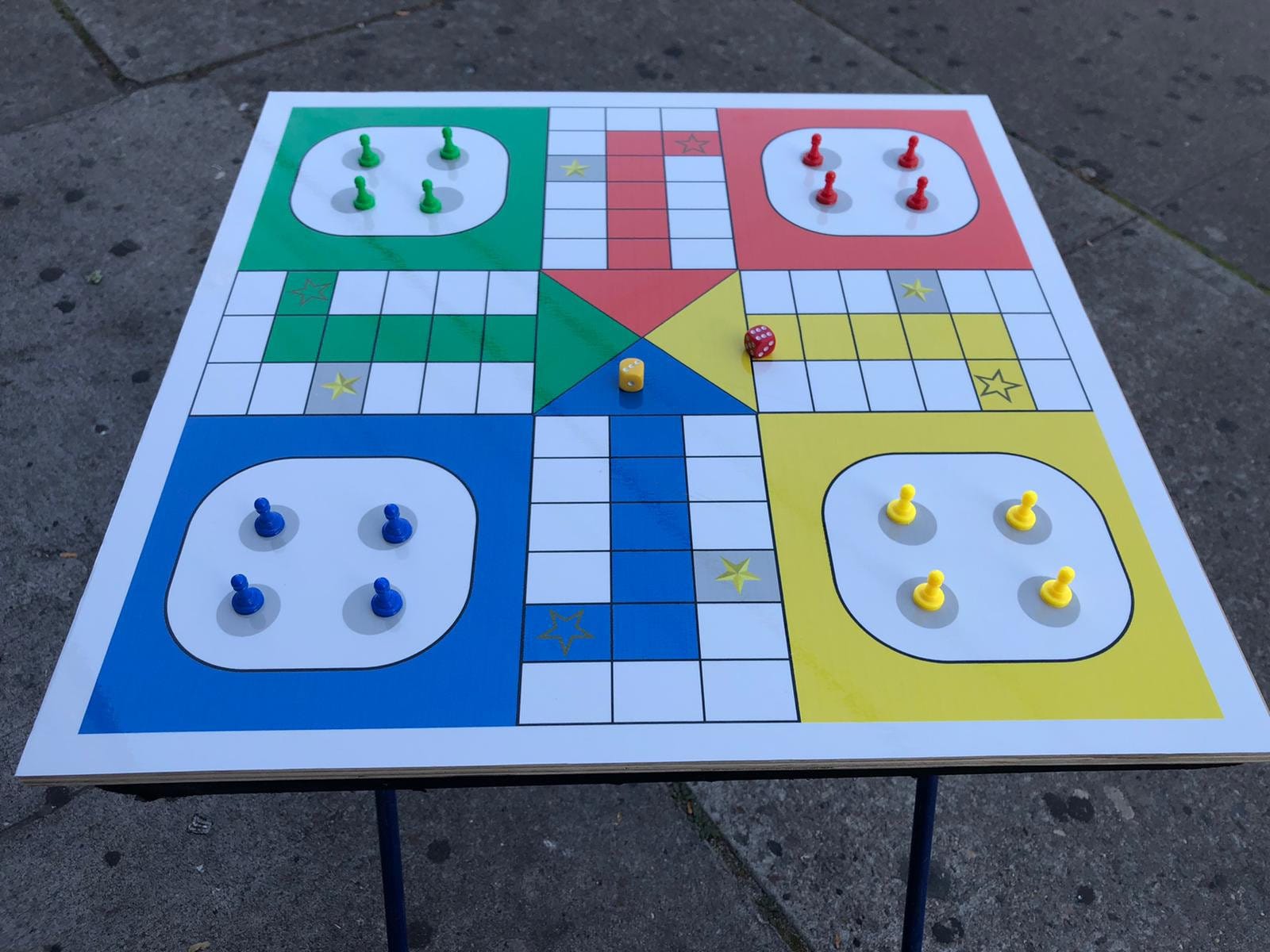 24" Ludo Board - Etsy