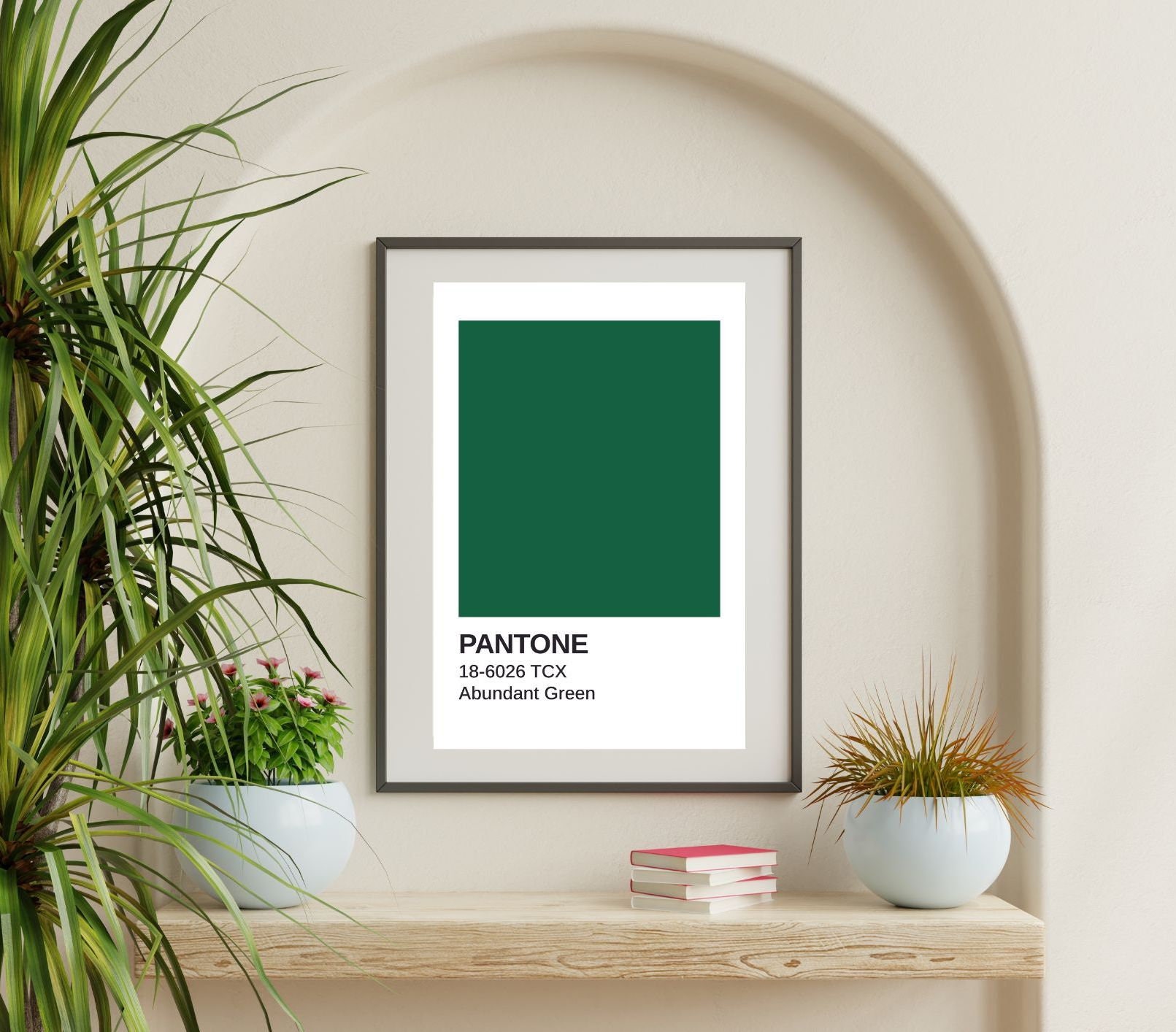 Abundant Green Pantone Print Printable Art, Digital Print, Print at ...