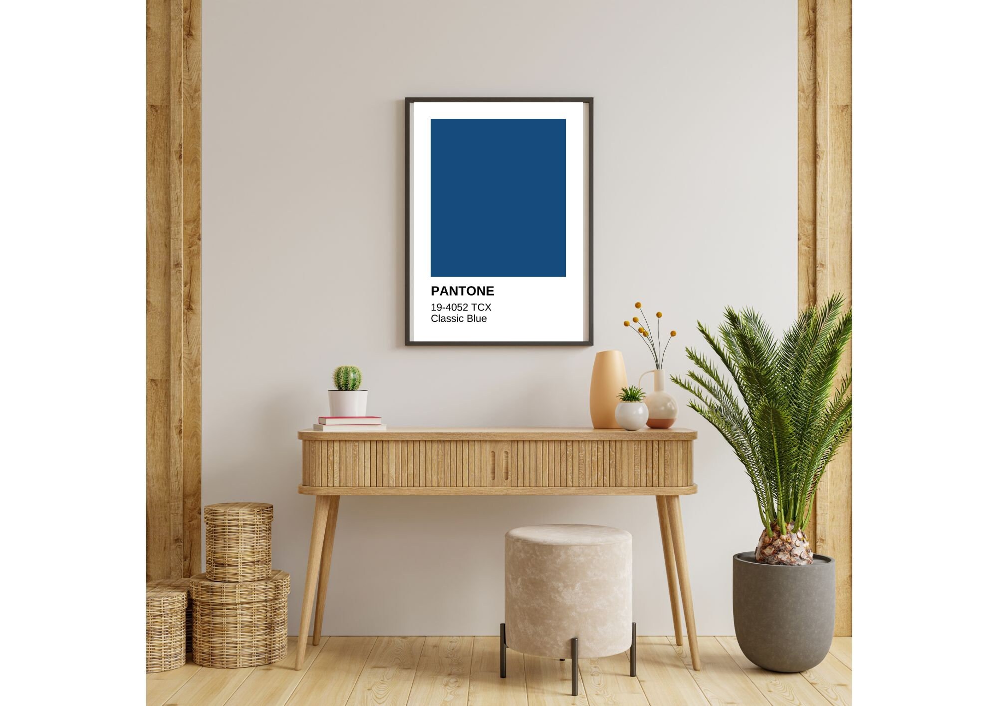 Classic Blue Pantone Print Printable Art, Digital Print, Print at Home ...