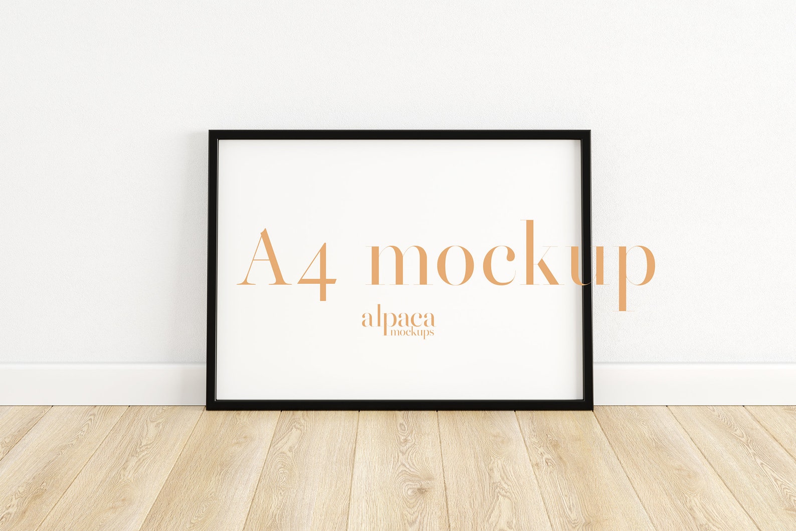 A4 A3 A2 A1 Frame Mockup Black Frame Mockup Modern Mockup - Etsy