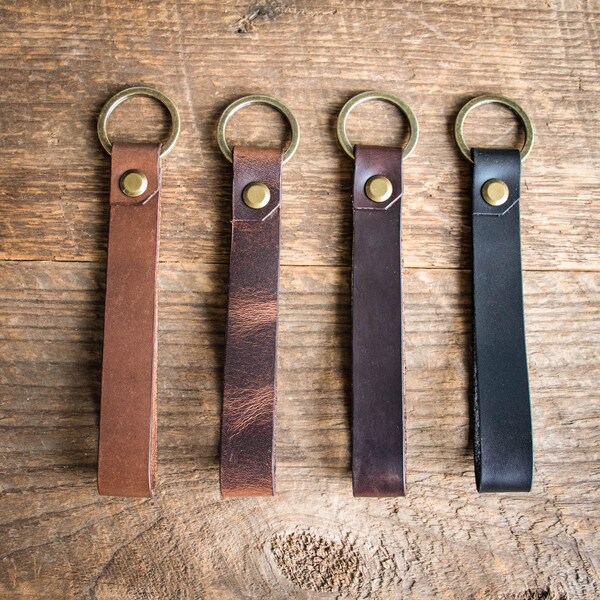 Leather Key Strap - Etsy