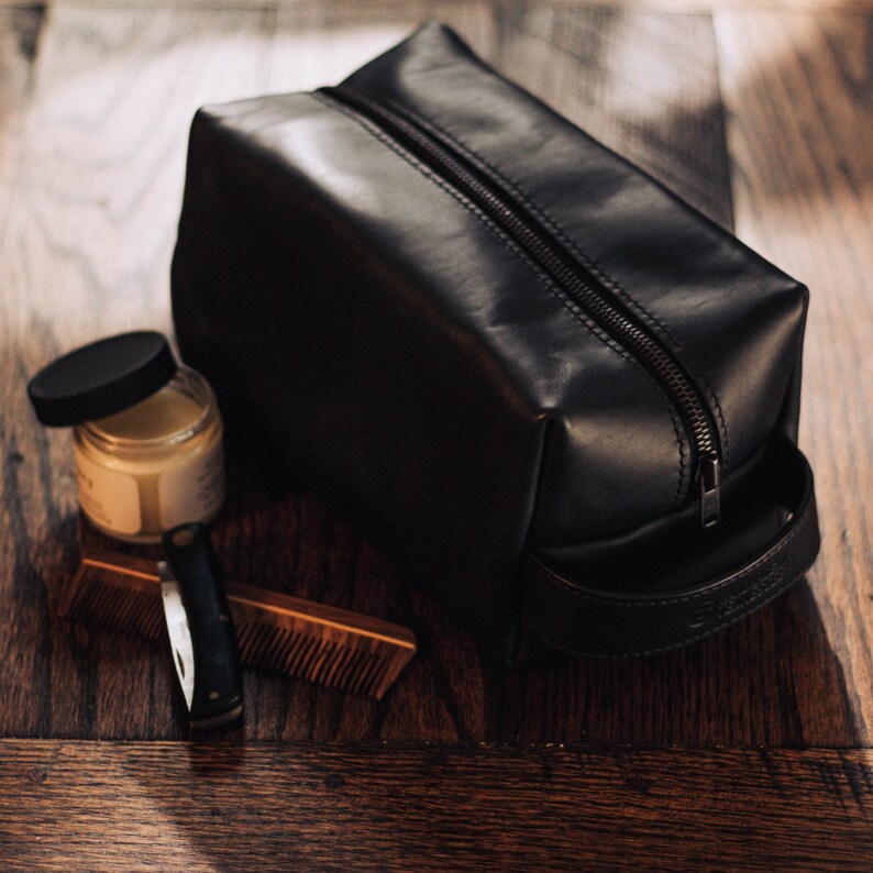 Leather Dopp Kit - Etsy