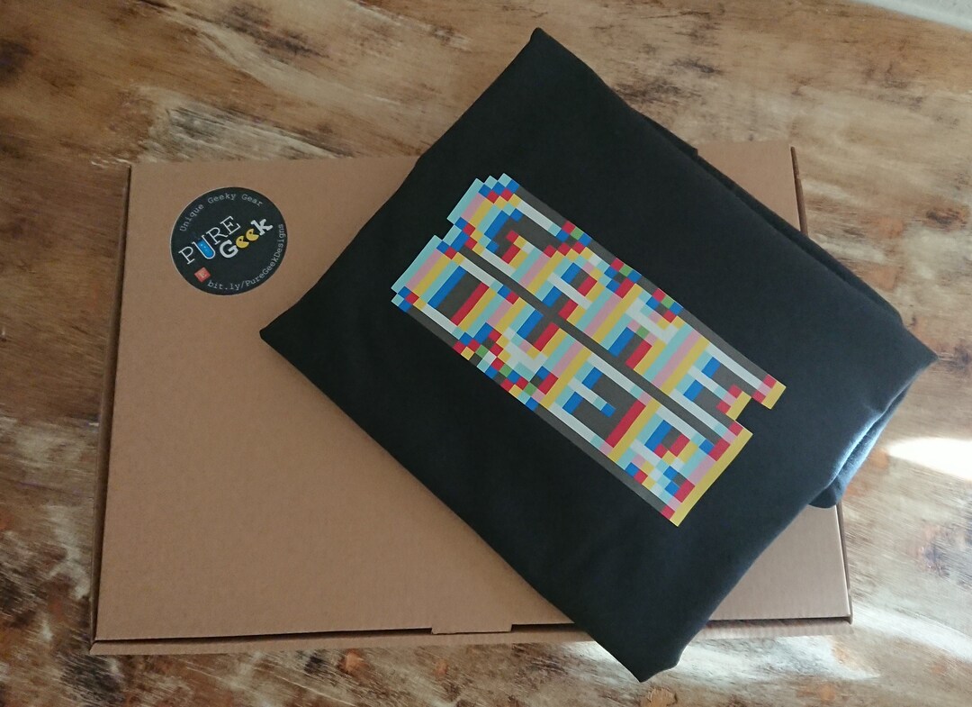 Pure Geek, 8-bit Game Over Retro Gaming Tee Shirt - Etsy