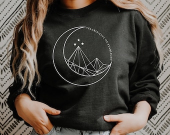 Night Court Sweatshirt, ACOTAR Sweater, Velaris Sweatshirt, City of ...